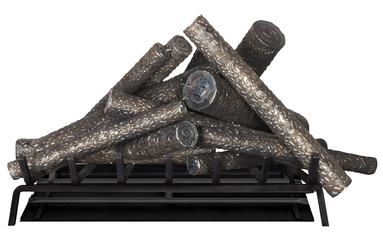 The Outdoor Plus Fireplace Log & Tray Set