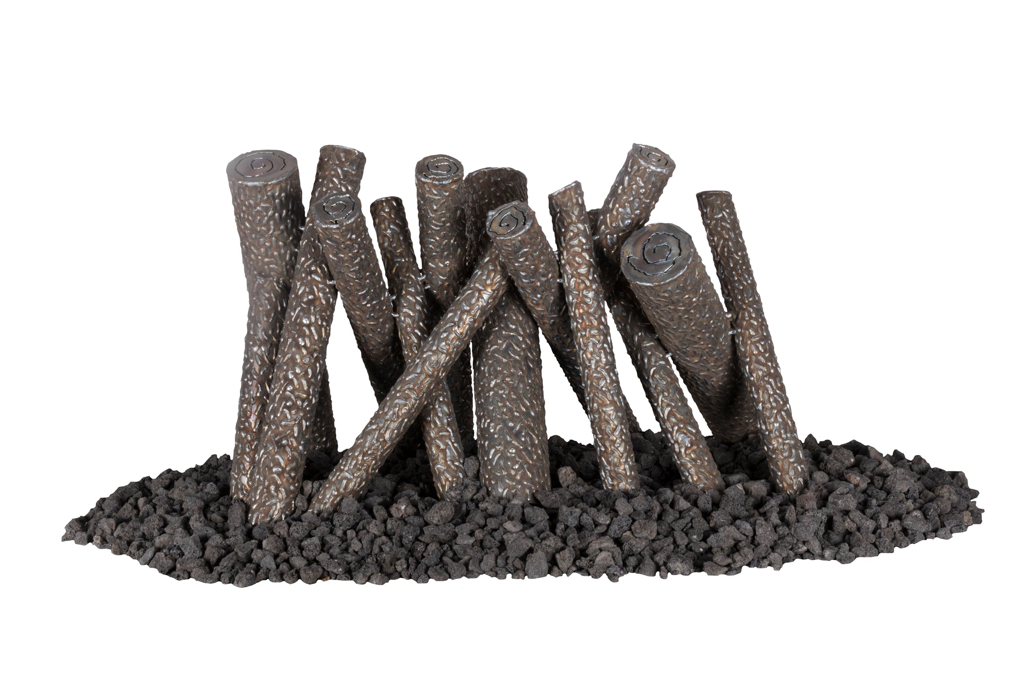 The Outdoor Plus Steel Upright Logs